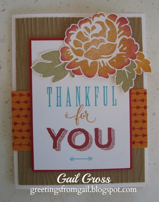 Greetings from Gail: THANKFUL FOR YOU CARD