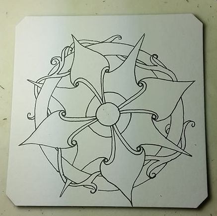 Kiki's Kandyland: 4th Attempt at Stella Zentangle