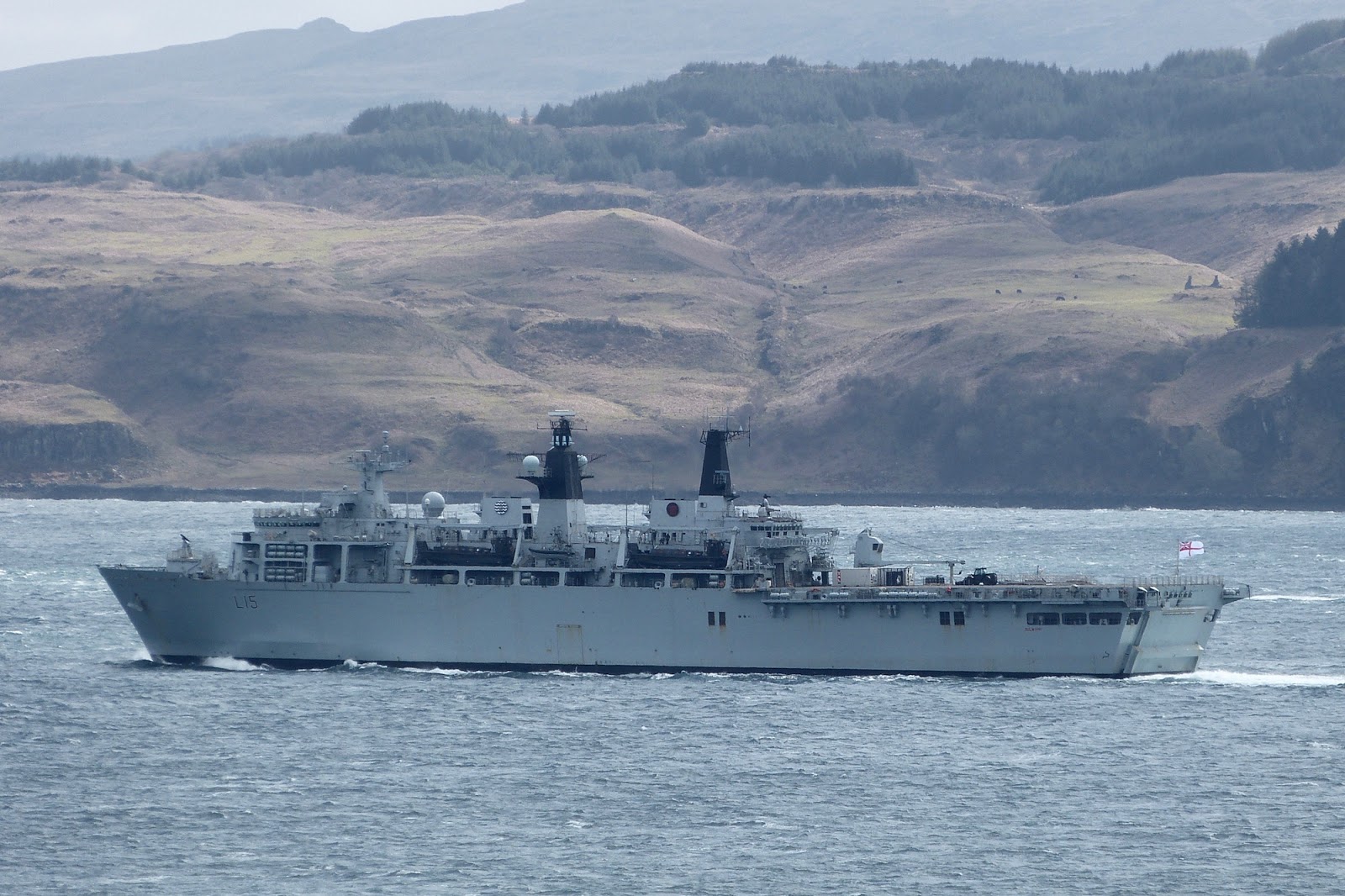A Kilchoan Diary: HMS Bulwark