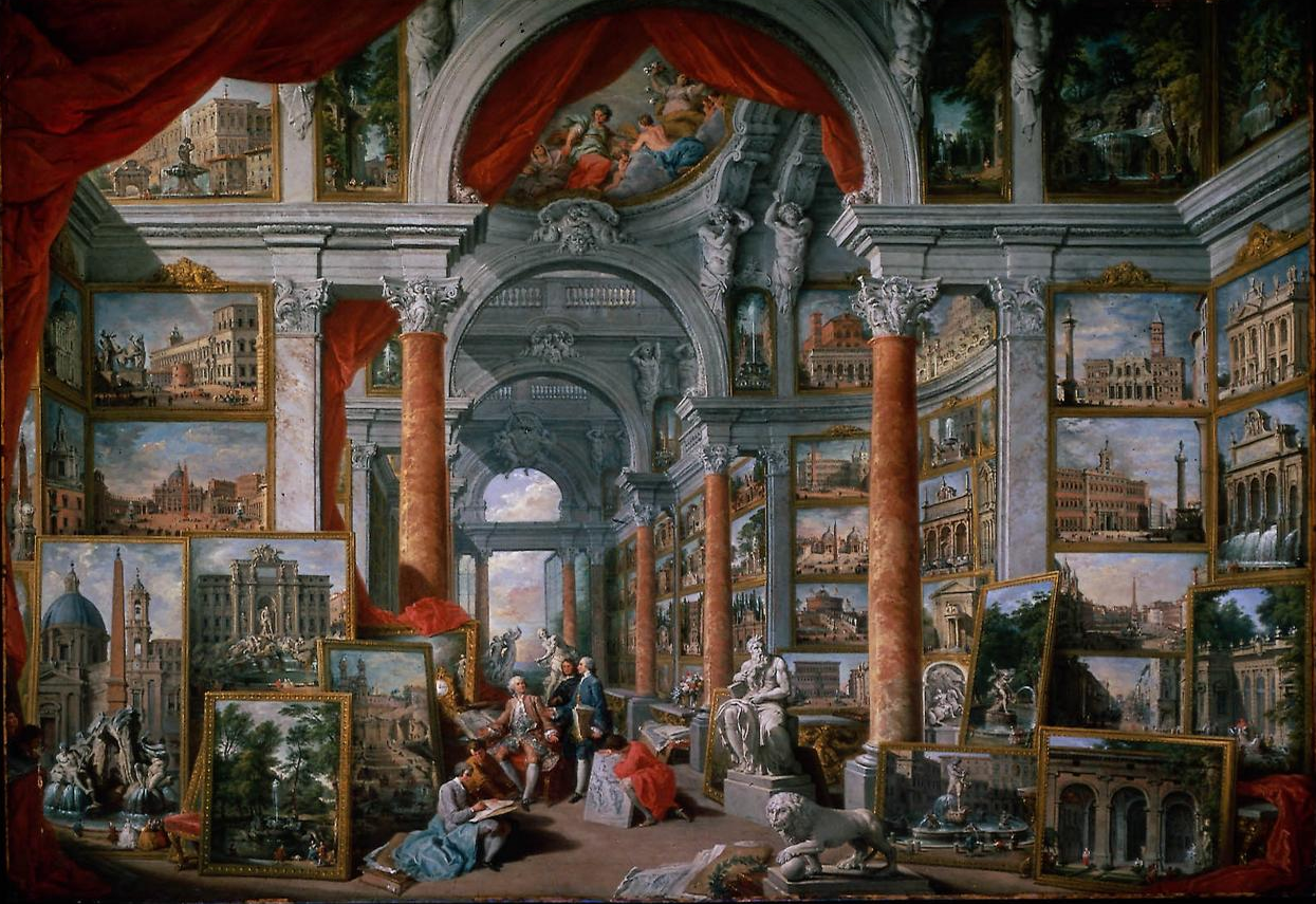 Marie Antoinette's: Rome: as seen in the 18th century