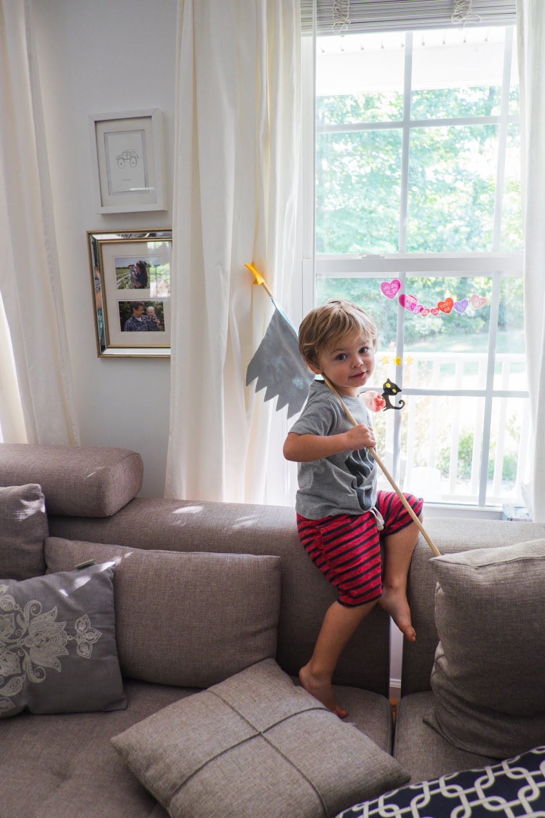 Domestic Fashionista: Felt Name Flags
