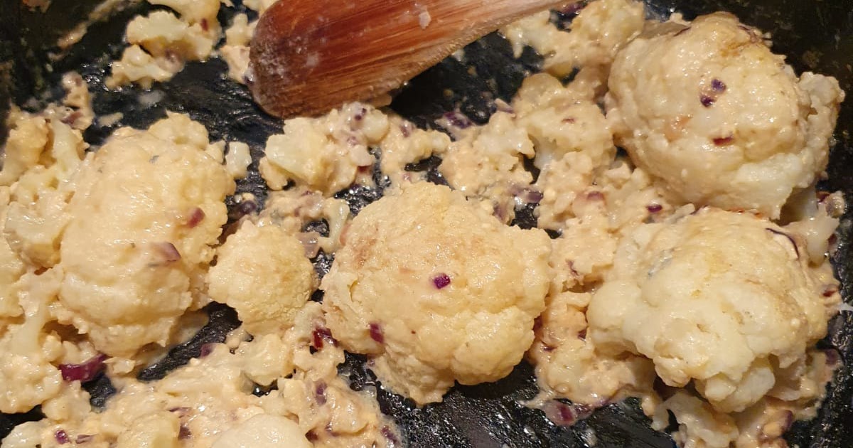 Kookkuns: Blomkool met ansjovis en bloukaas / Cauliflower with ...