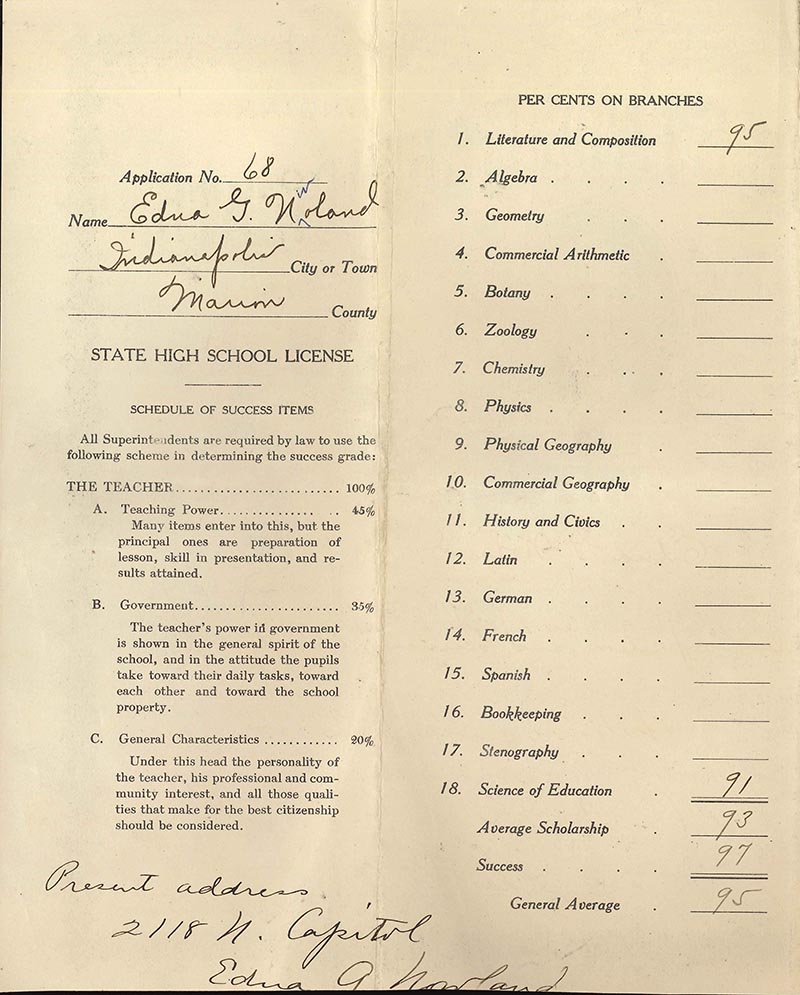 Indiana Genealogical Society Blog: Research Tip: Indiana Teacher Licenses