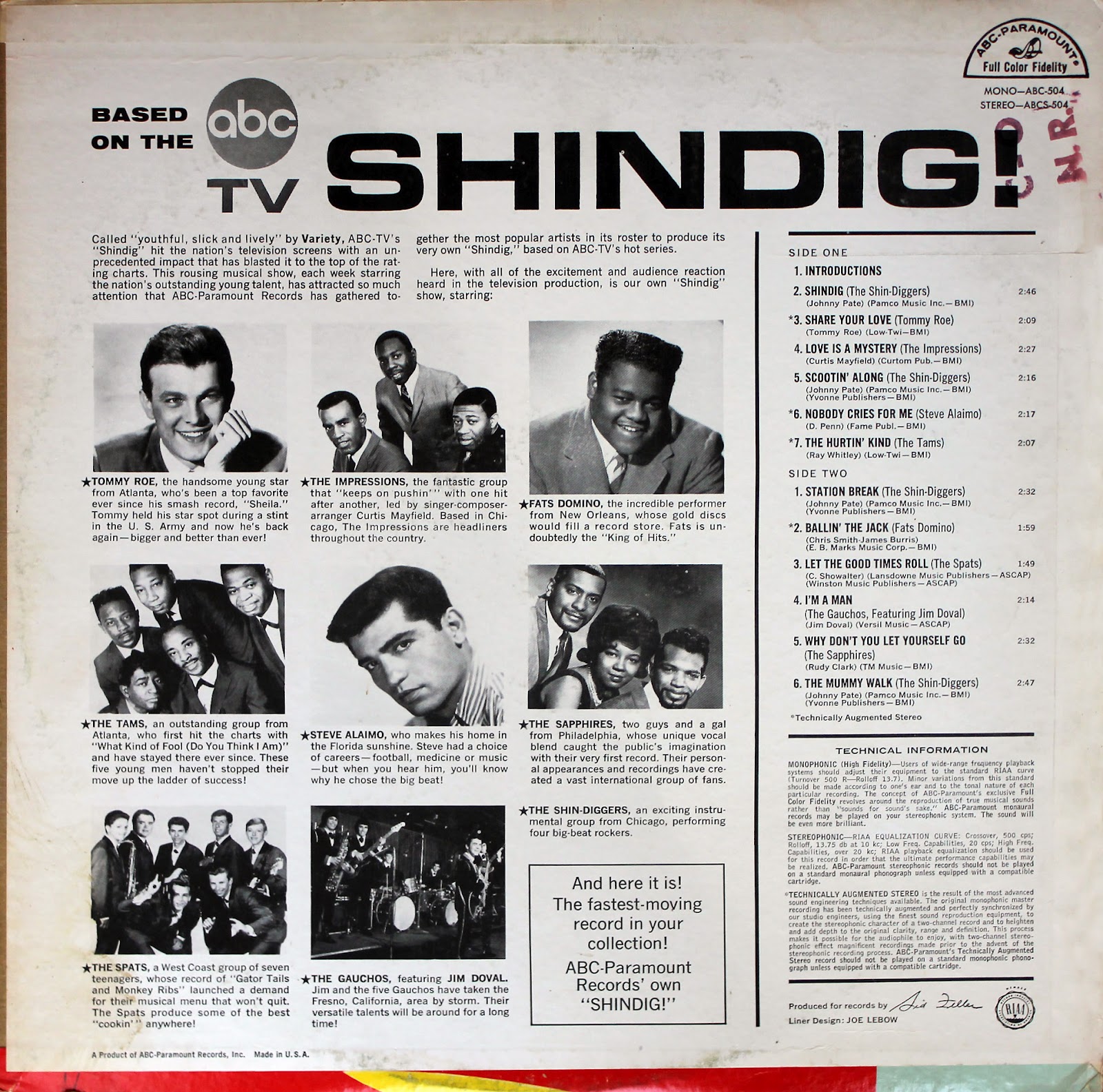 my little underground: Record #89432 - Shindig!