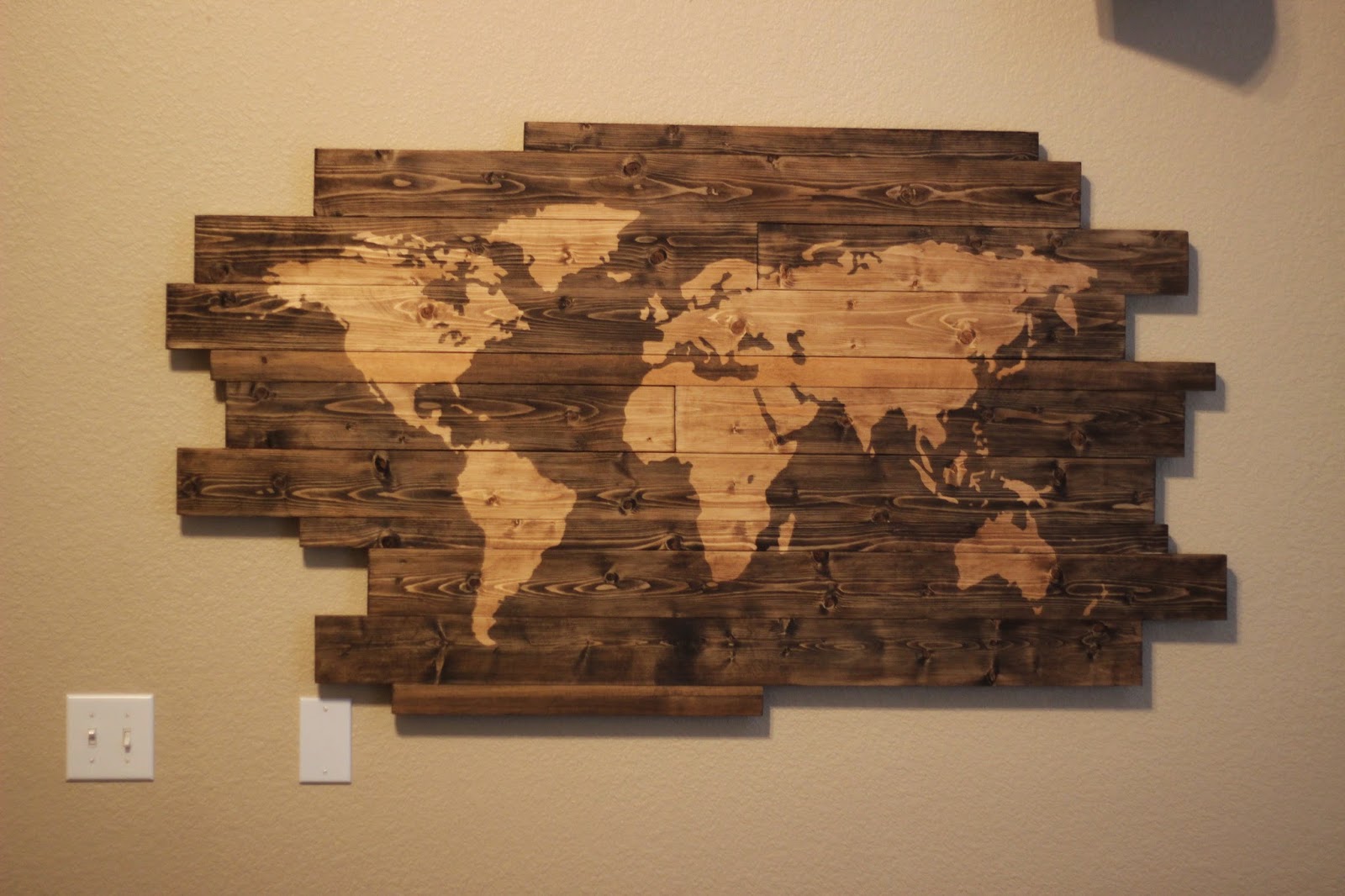 MorrisonLab: Wooden World Map