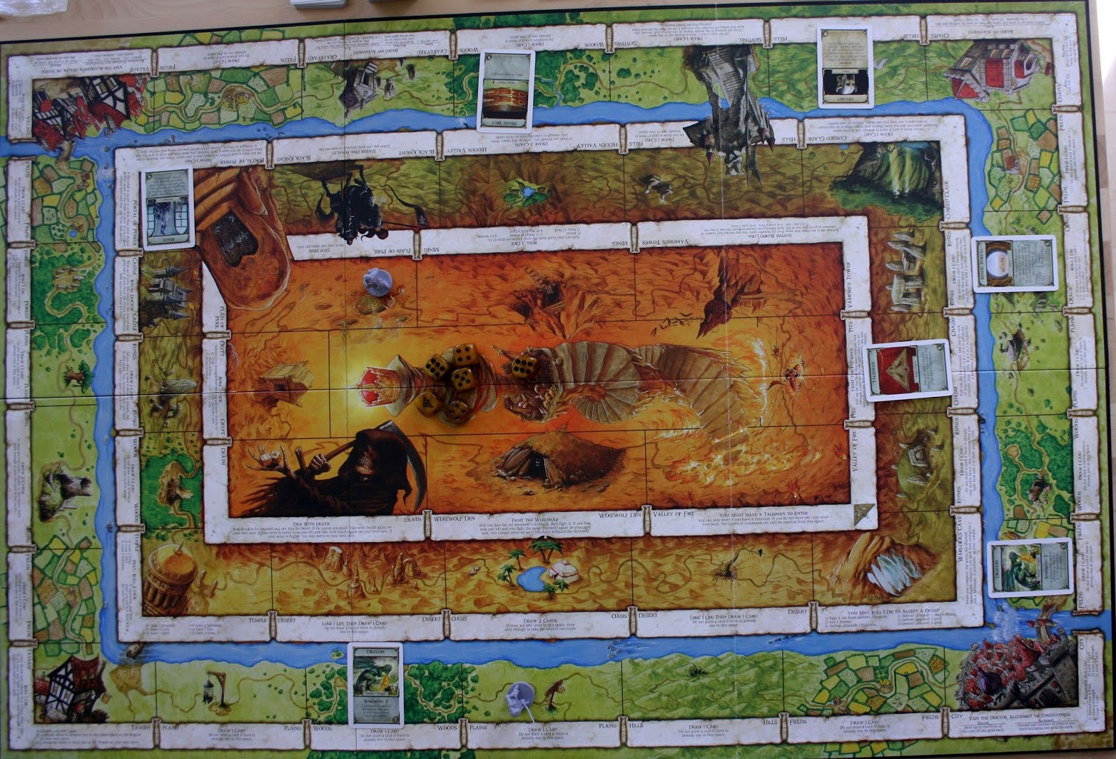 The Game Shelf: The Adventures of Mr. Toad:- Talisman 4th Edition