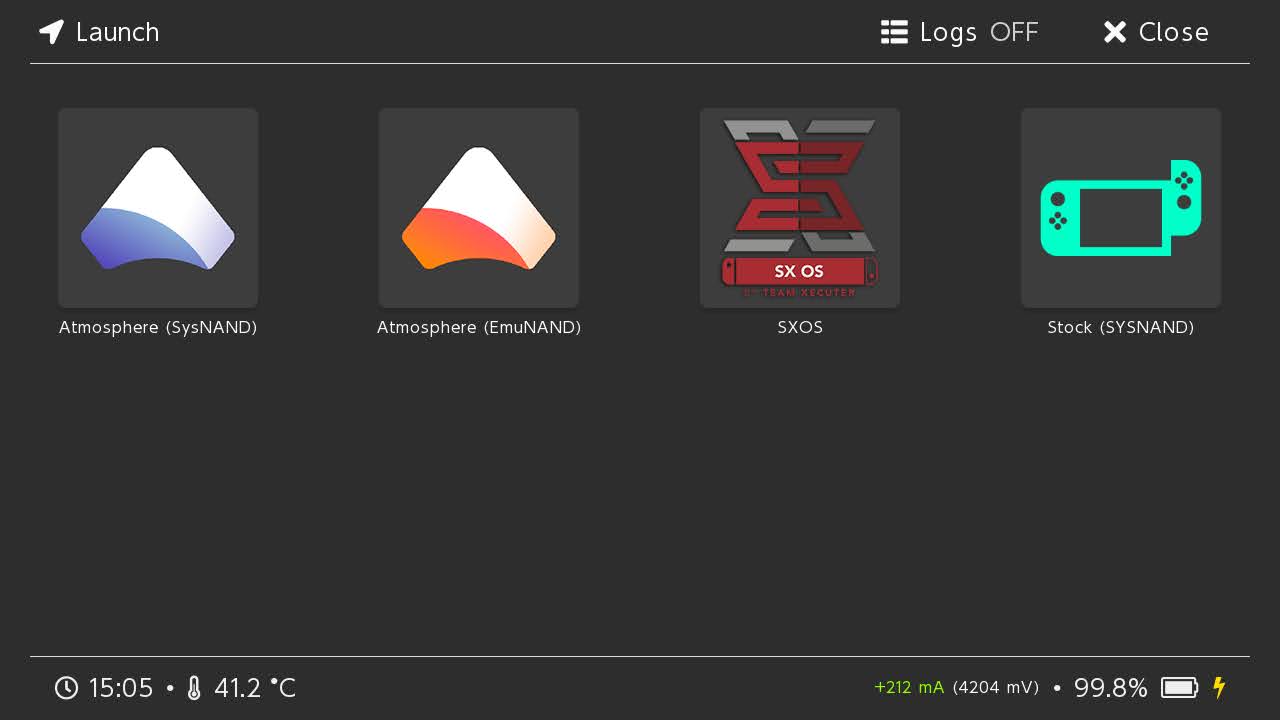 ニンテンドースイッチ hekate用カスタムini&アイコン&バックグラウンドパック紹介(sxosやreinxをhekate経由で起動も可)