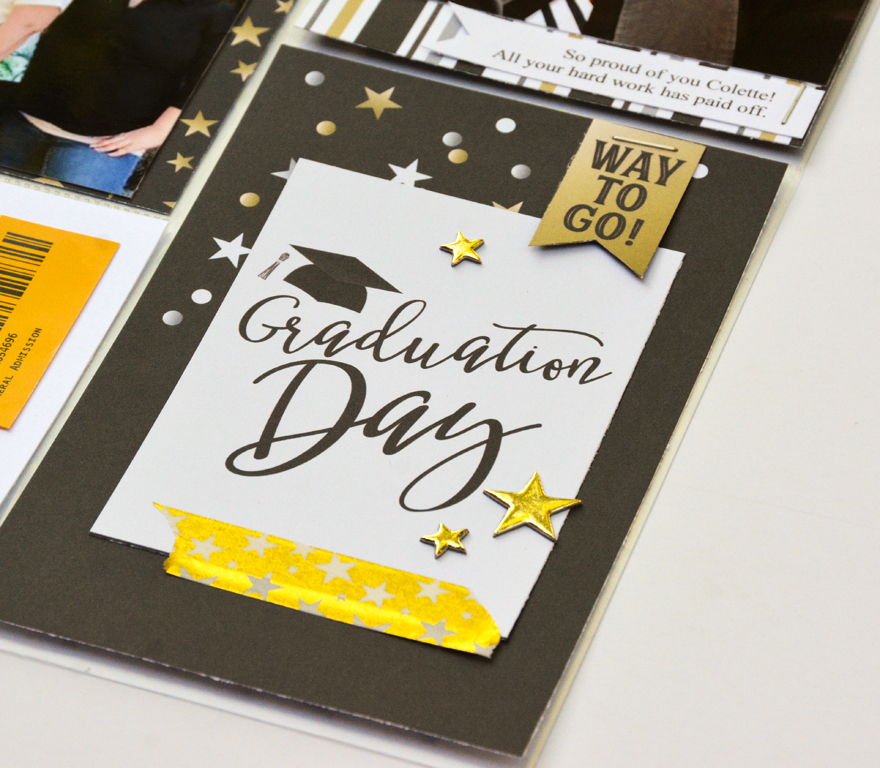 One Scrap at a Time: Graduation Day - Paper Issues