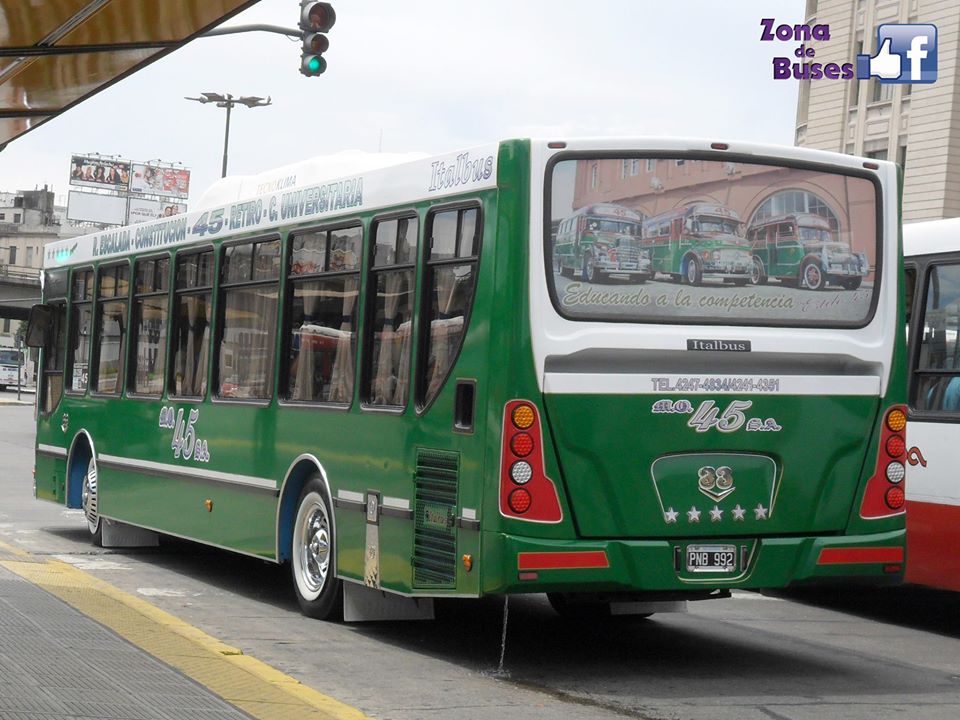 Colectibus - Zona de Buses: LINEA 45