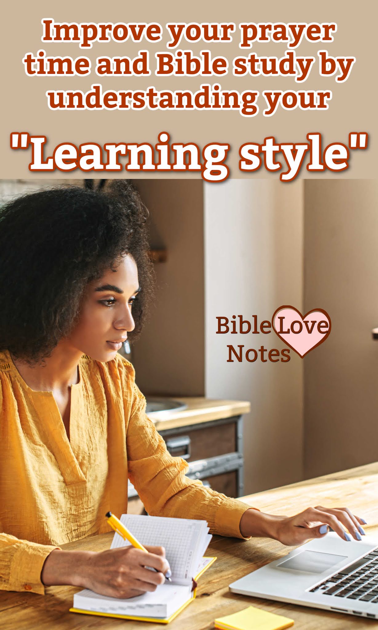 Bible Love Notes: Paper, Pen, Prayer & Learning Style