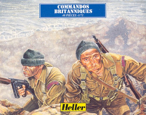 Tank Taco: Heller 1/72nd WWII British Commandos/Commandos Britanniques