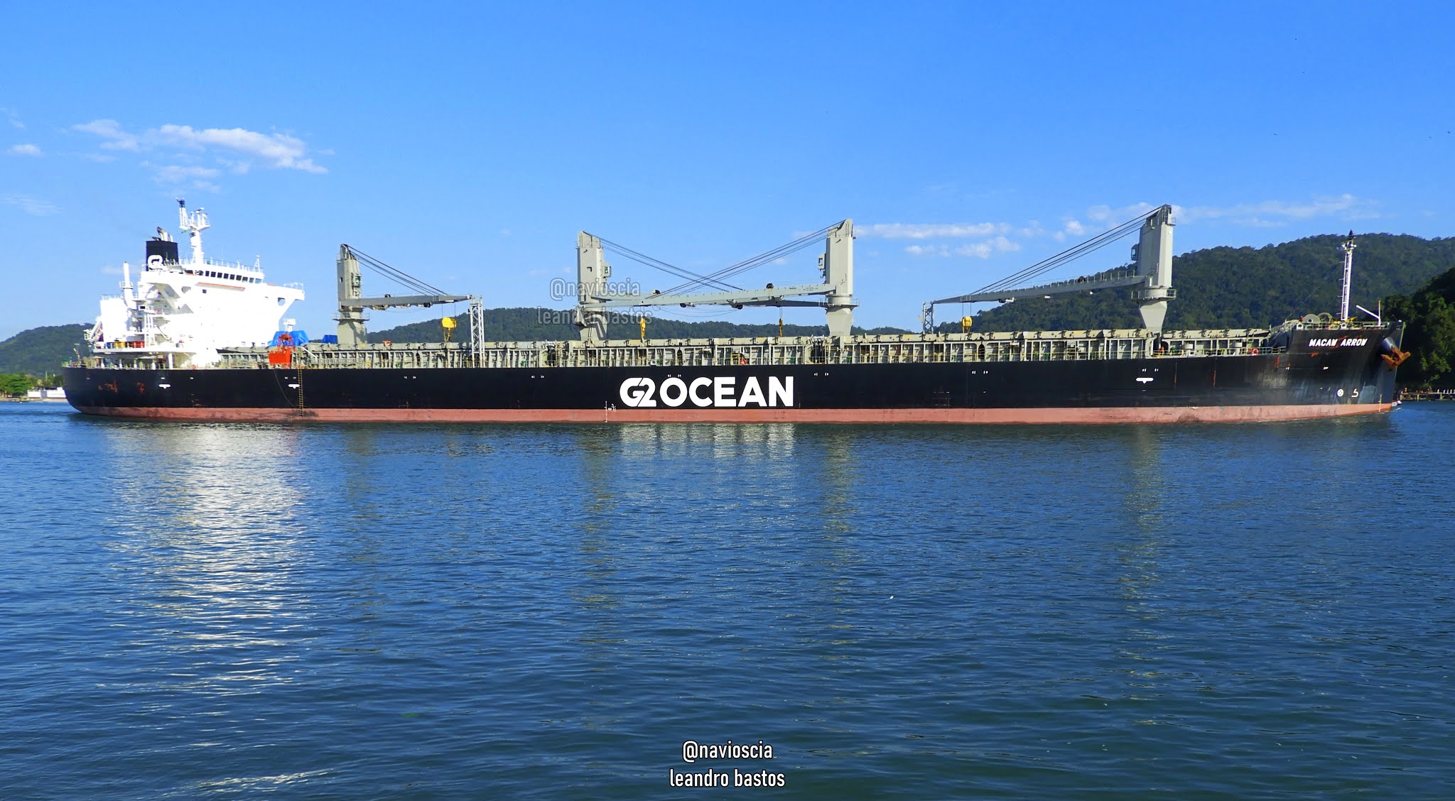 Navios de Santos & CIA: navio MACAW ARROW