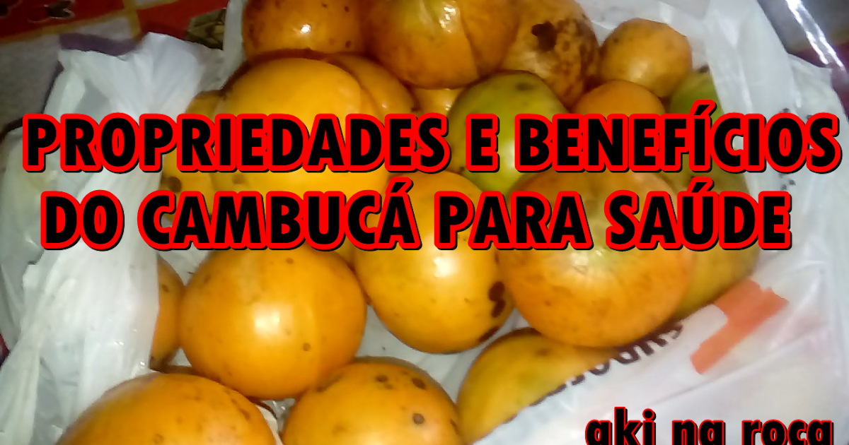 PROPRIEDADES E BENEFÍCIOS DO CAMBUCÁ PARA SAÚDE