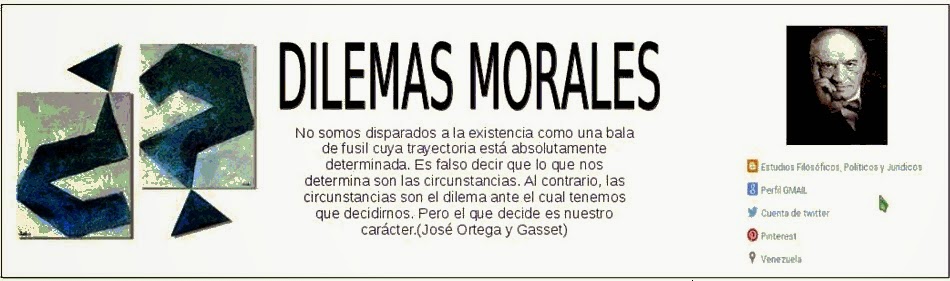 Estudios Filosóficos: Algunos Dilemas Morales