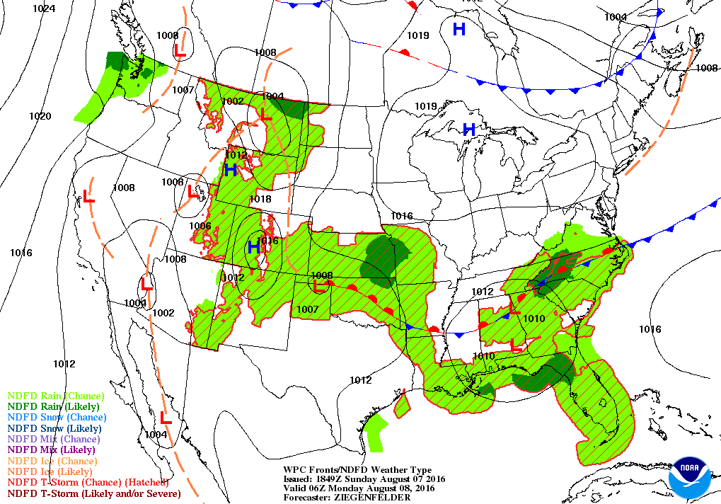 MWN Blog: An August cold front & Gulf low affect our weather this week