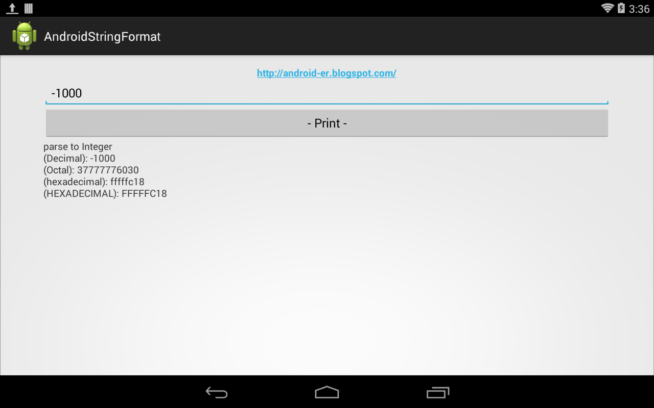 Android Er Accept Negative Number In Edittext