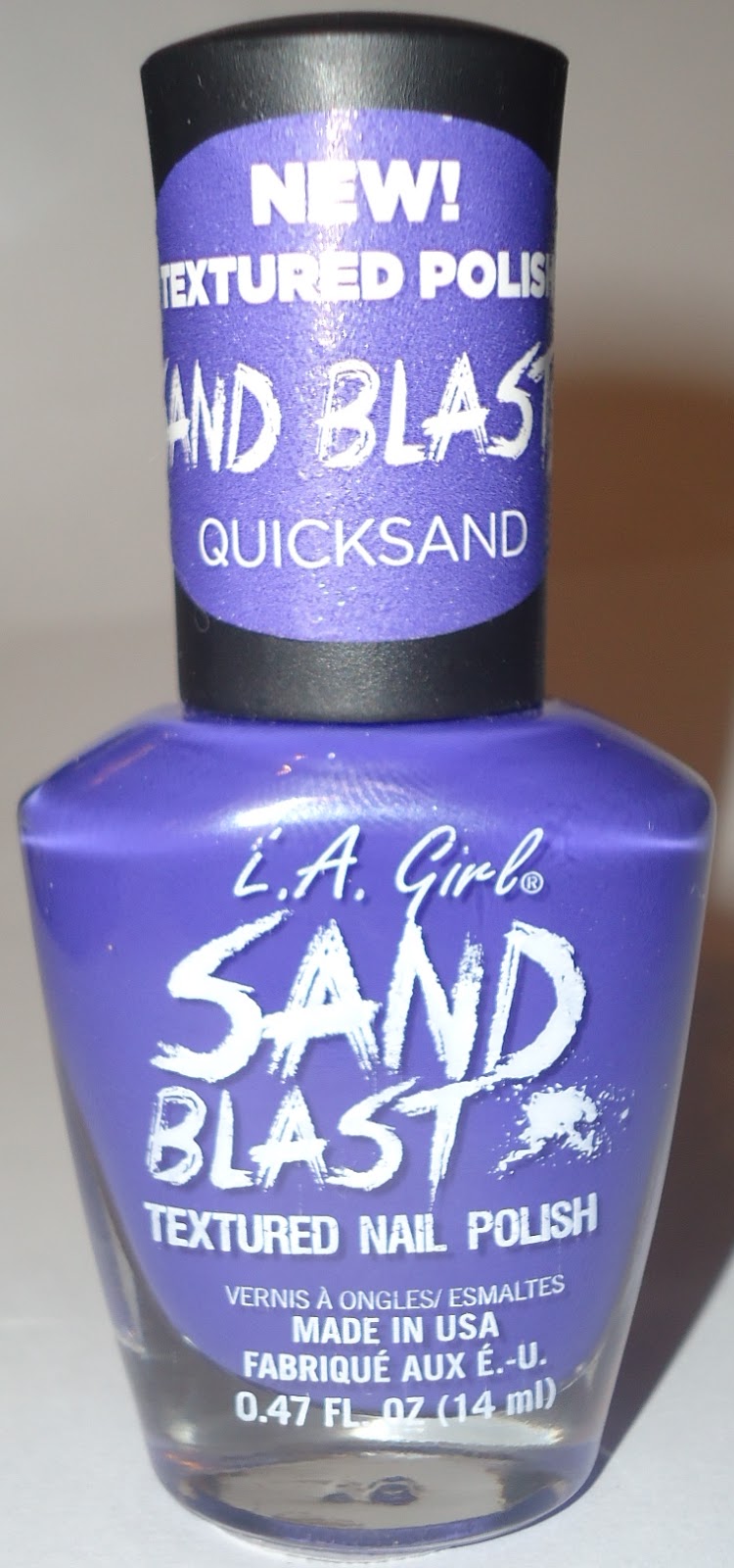 BreezyTheNailPolishLover: L.A. Girl Sand Blast Textured Nail Polish ...