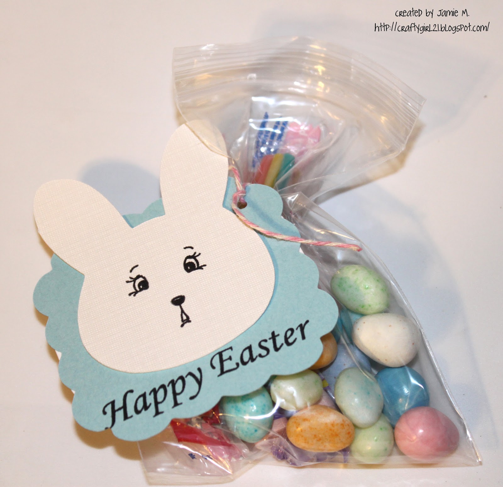 Crafty Girl 21!: Bunny Poop Candy Bags