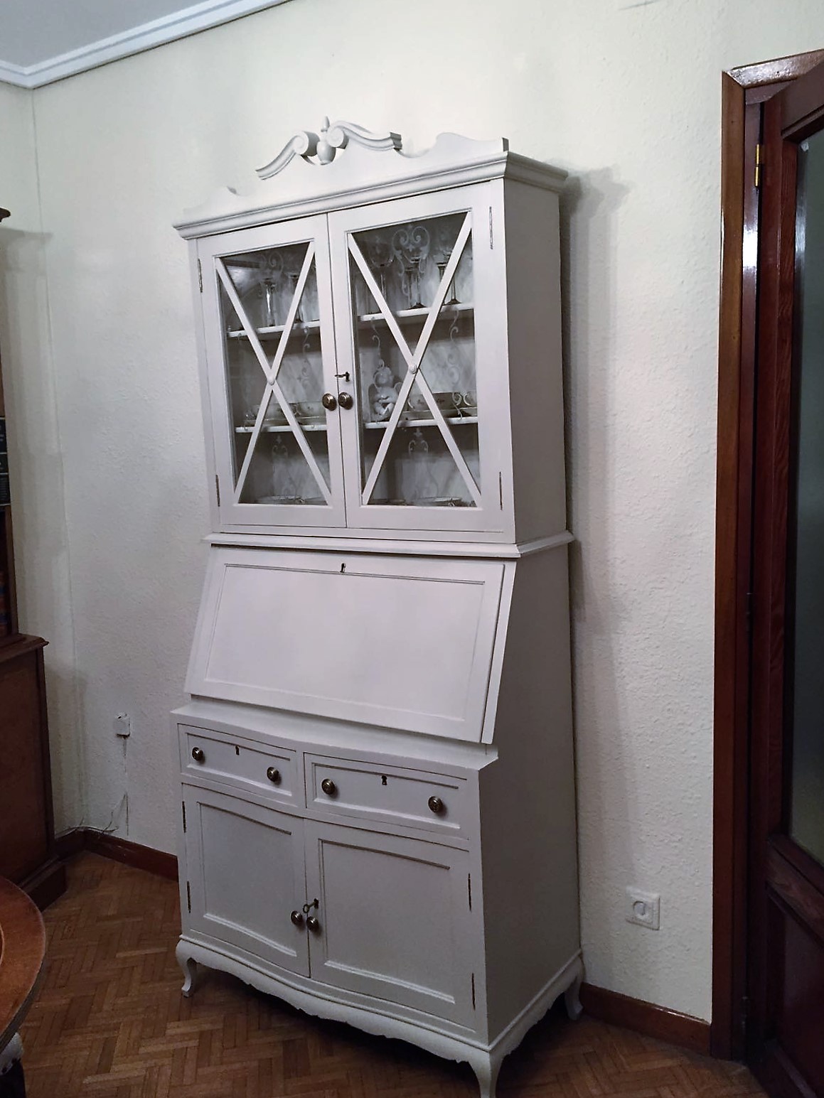 El blog de la restauradora: RESTAURACIÓN/RECONVERSIÓN DE UN ESCRITORIO ...