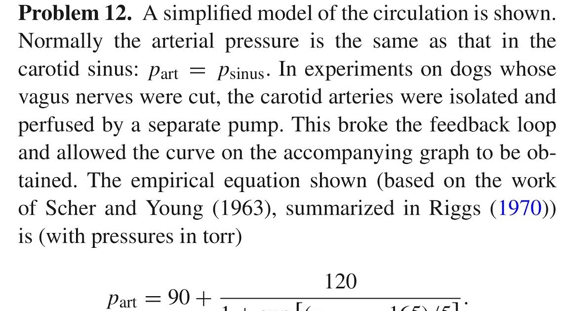 Intermediate Physics for Medicine and Biology: Servoanalysis of Carotid ...