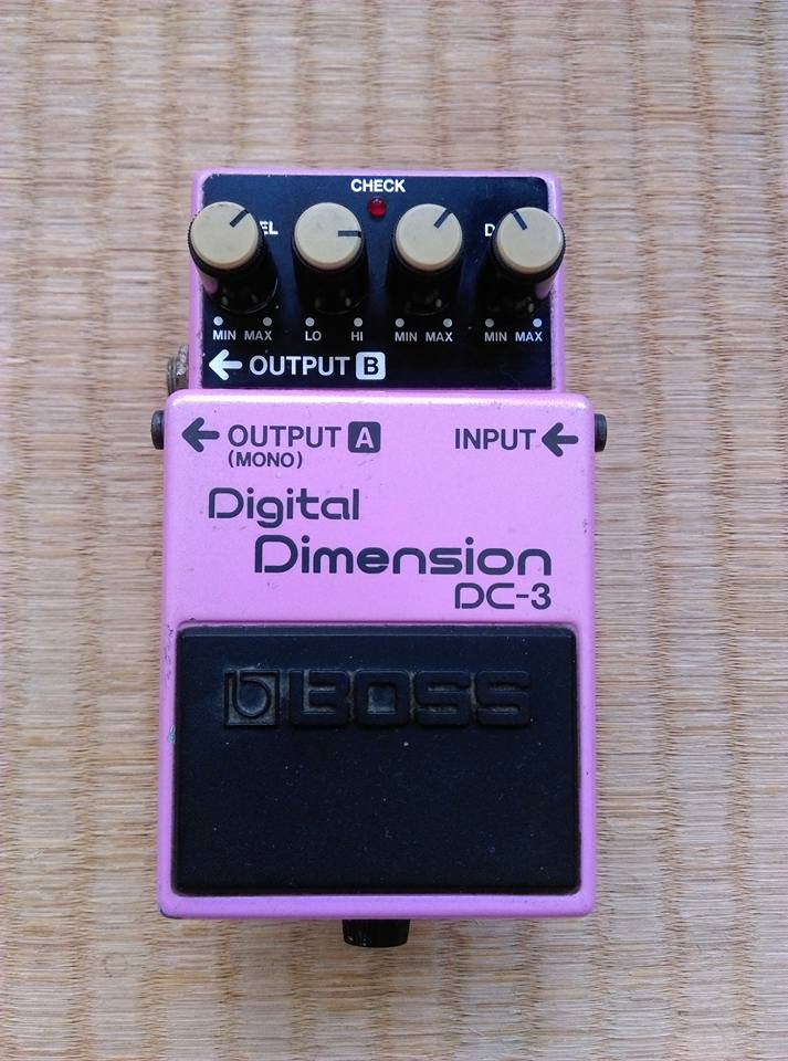 Pedal Tatami: Boss DC-3 Digital Dimension (or Digital Space-D)