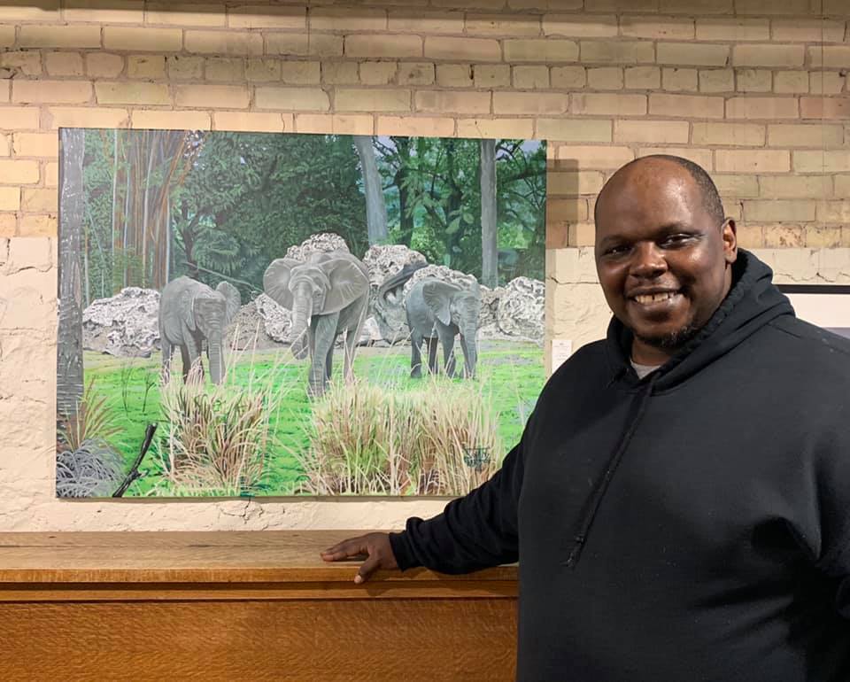 Custom Smitty Art: A guy and his Art