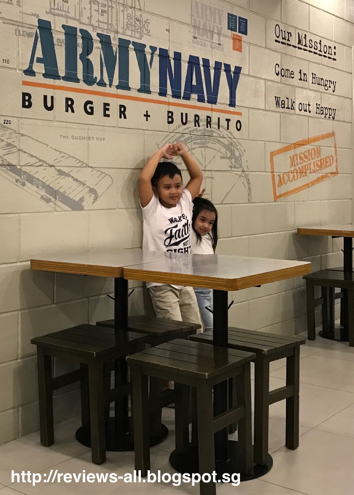 We'll Tell You - A&W Couple's Blog: Army Navy Burger + Burrito at ...