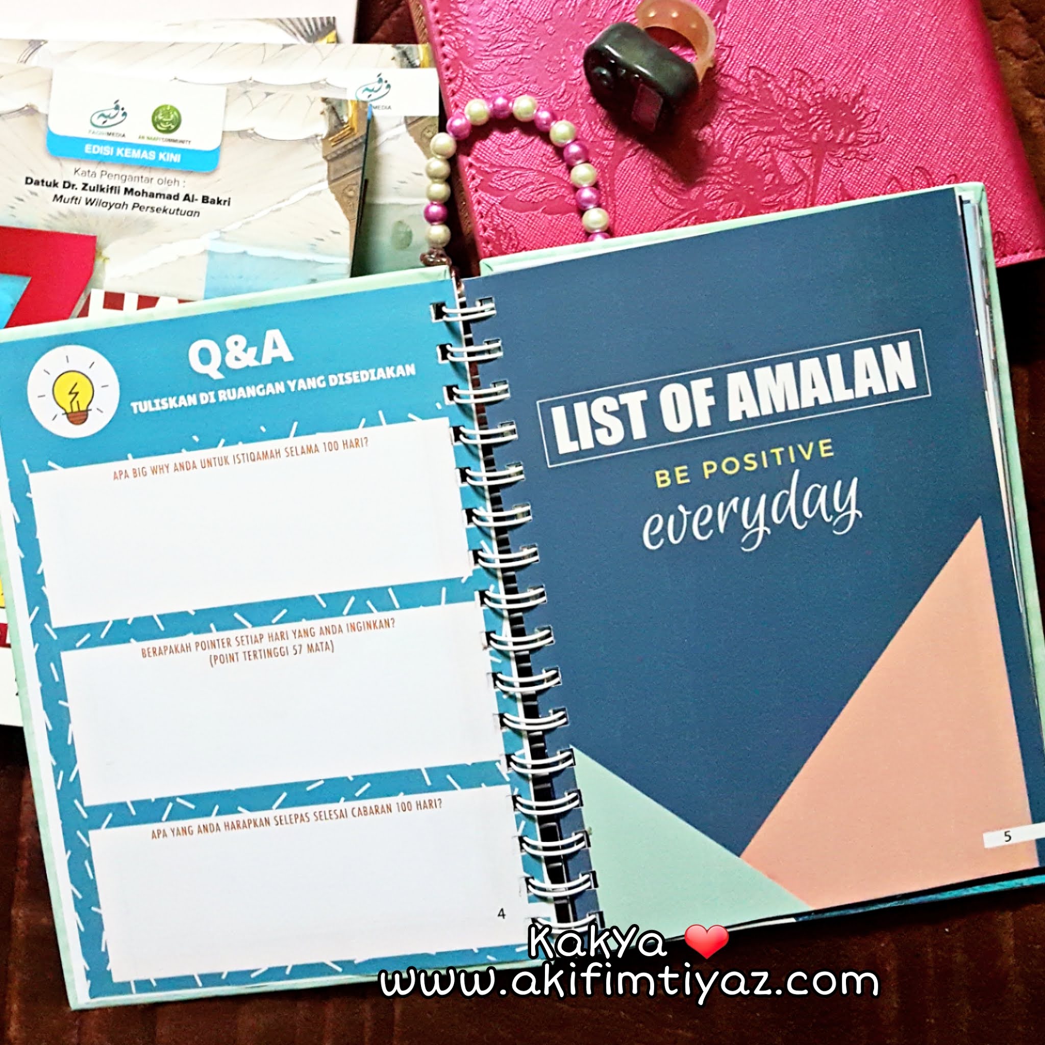 Buku Checklist Amalan 100 Hari By Puan Saira