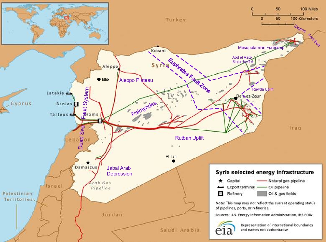 Carbonacea: SYRIAN OIL: How much, where is it, and political setting as ...