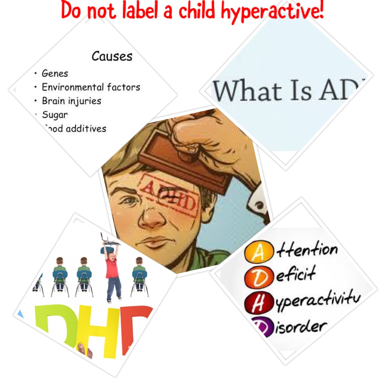 Montessorians United: Do not label a child hyperactive!