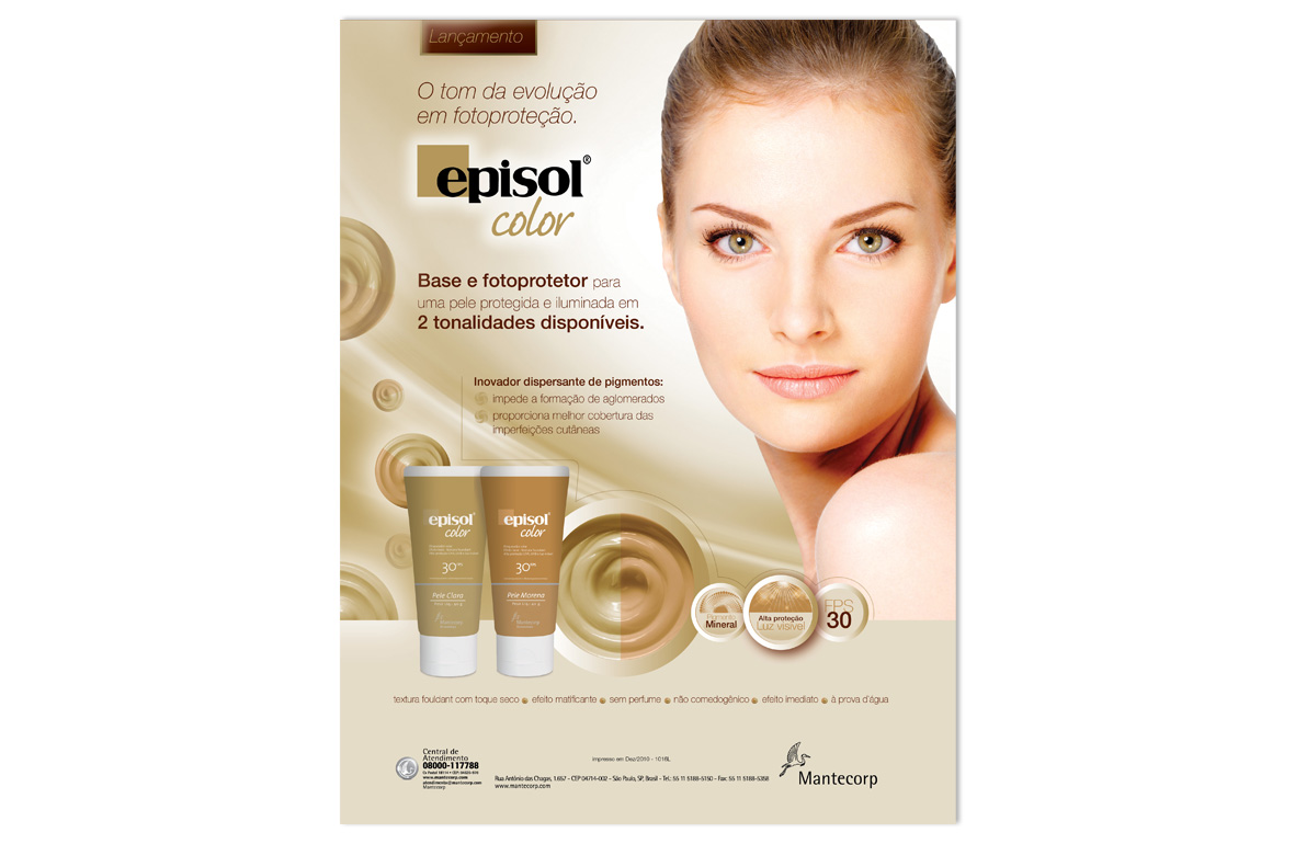 DICAS DE PELE por Dra Fernanda Aguirre: Eu usei e amei: Episol color!