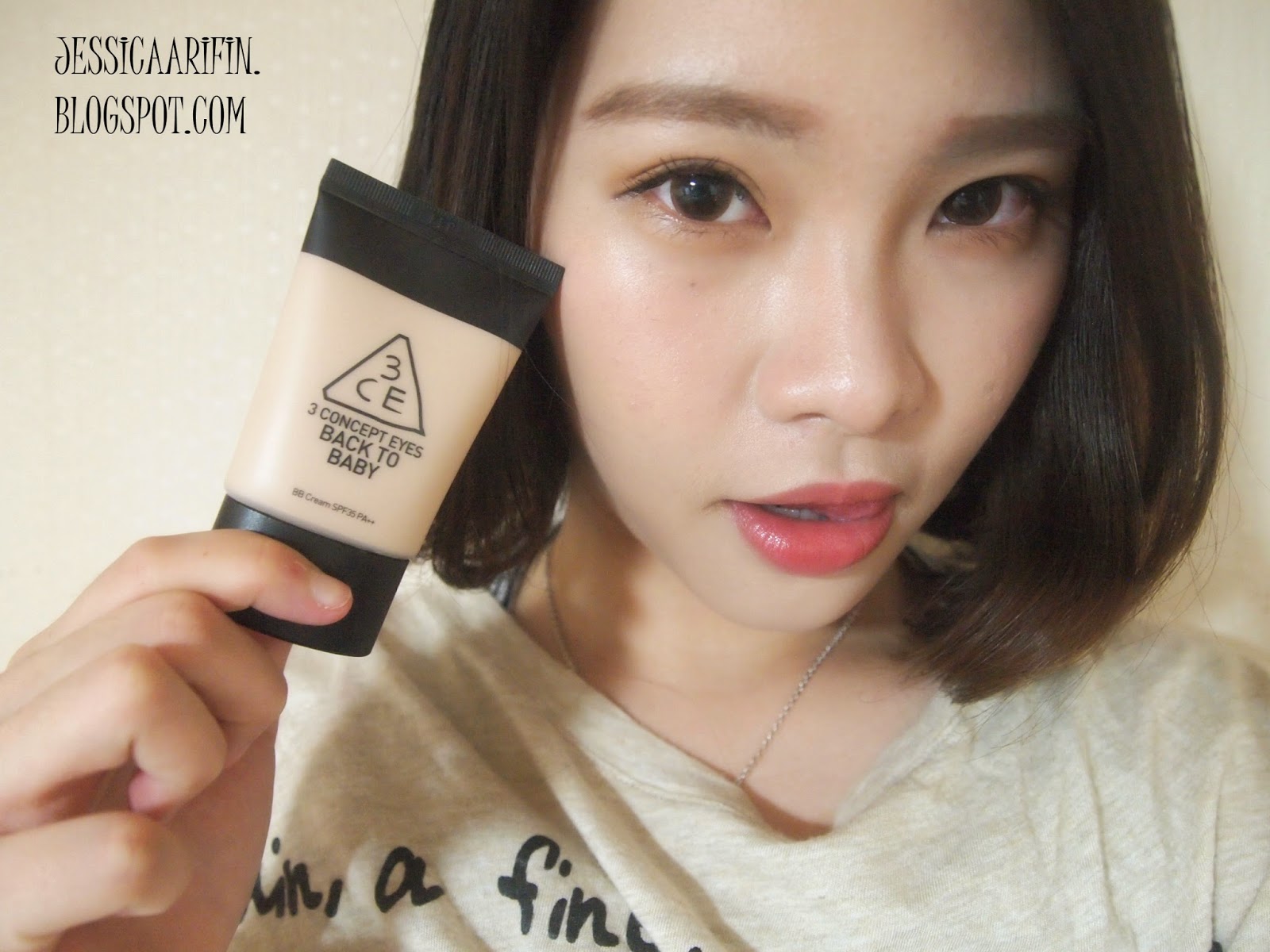 Jessica's Beauty Log: REVIEW: 3CE Back to Baby BB Cream