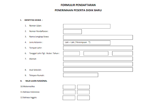 Formulir Pendaftaran Peserta Didik Baru Template Form - vrogue.co Formulir Pendaftaran Peserta Didik Baru Template Form - vrogue.co
