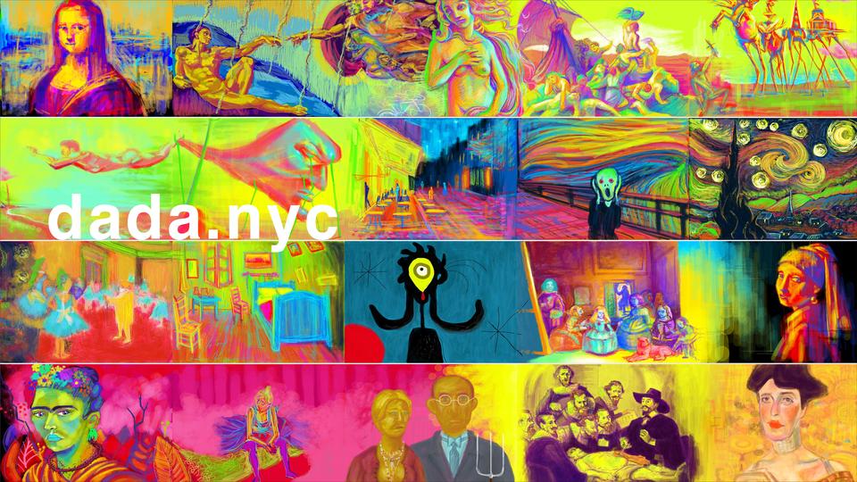 Ciberestética: Dada.nyc, galería visual