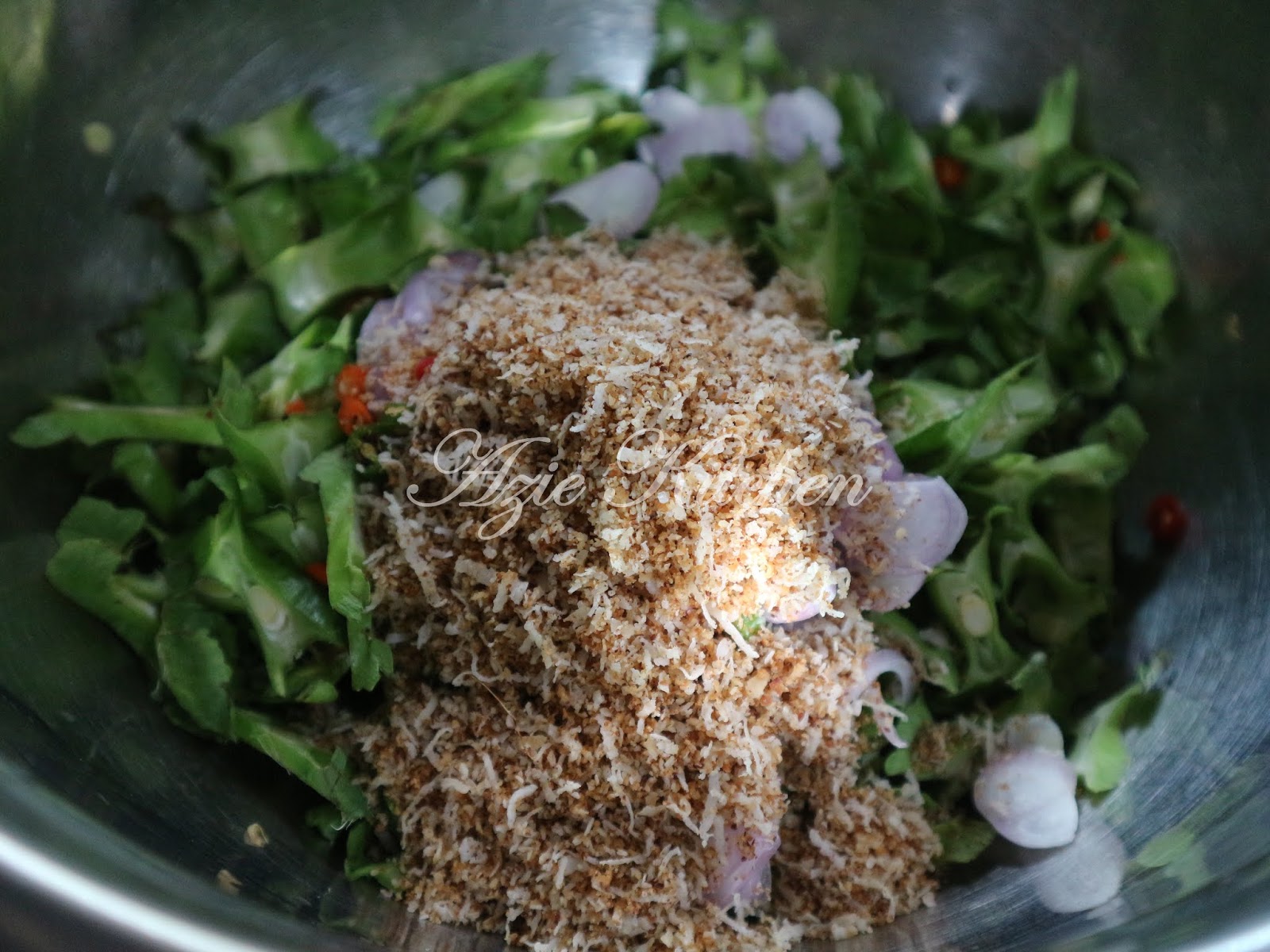 Kerabu Kacang Botol Yang Terlajak Sedap - Azie Kitchen