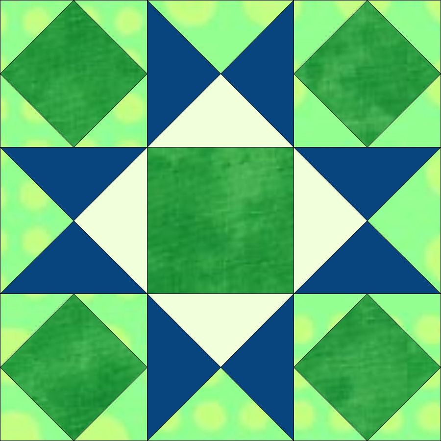 PamelaQuilts: Ornate Star - Alternate block for Square in a Square Unit ...