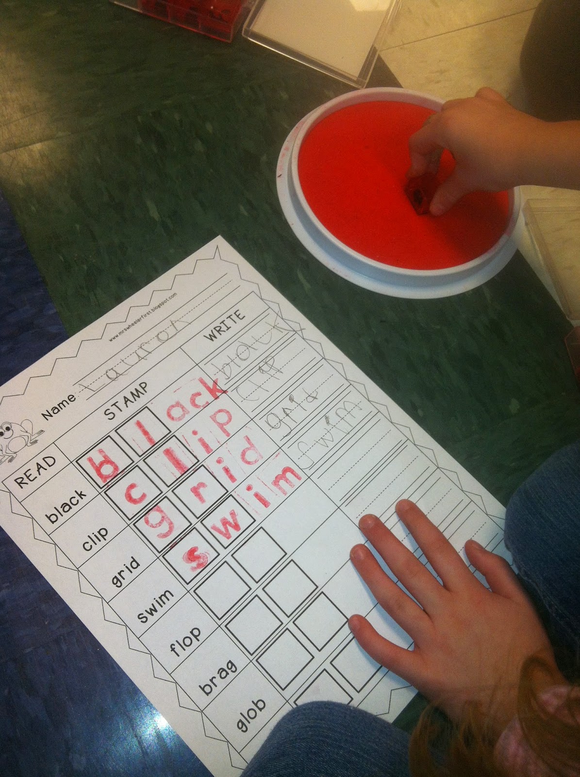 Mrs. Wheeler's First Grade Tidbits: Blends