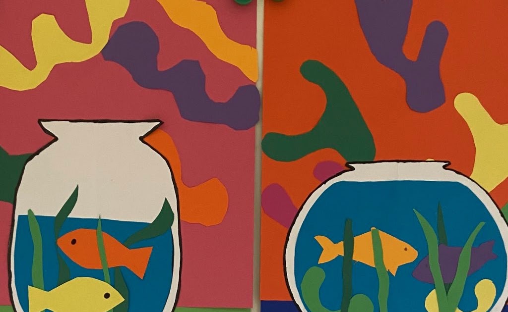 Kids Artists: Painting with scissors like Matisse