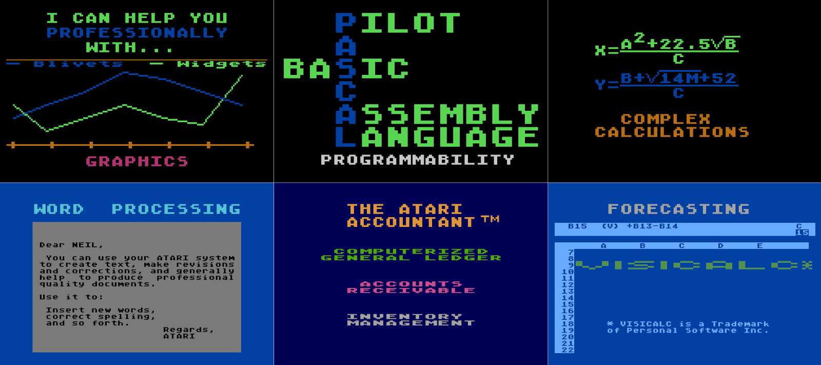 ATARI 8-bit Ads: In-Store Demonstration Program