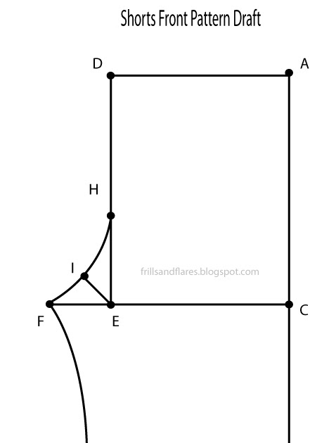 Frills and Flares: How to Draft the Pattern for Bermuda Shorts?