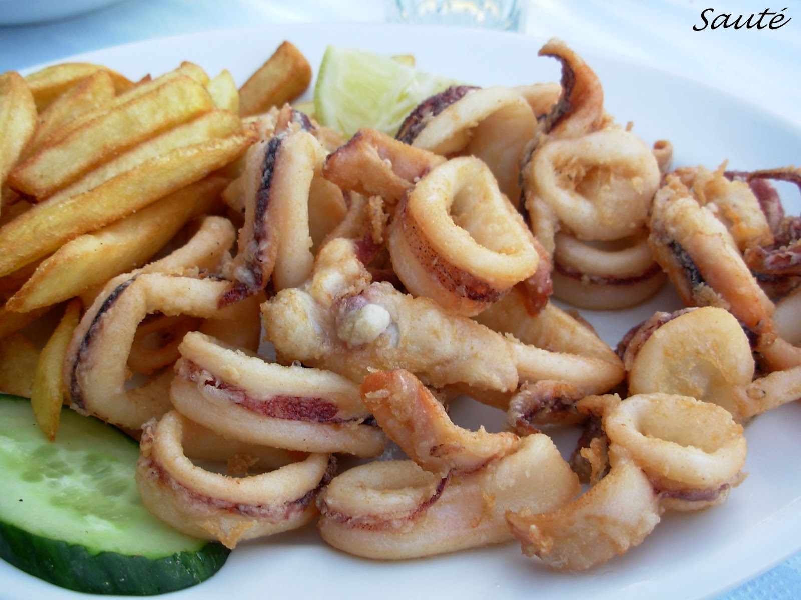 Sauté: Smażone kalmary