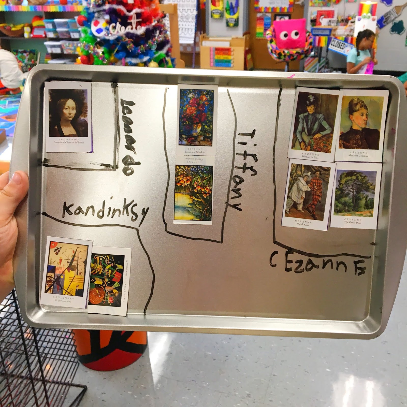 Cassie Stephens: In the Art Room: The Gallery Game!