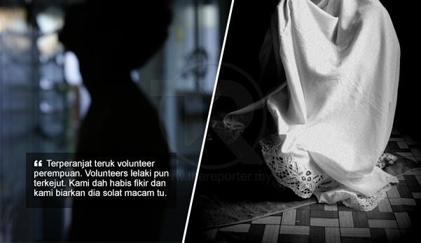 'Pondan tu tiba-tiba datang surau pakai telekung, semua terkejut ... 'Pondan tu tiba-tiba datang surau pakai telekung, semua terkejut ...