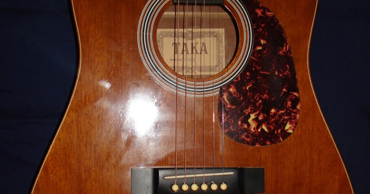 SoCal Gear Museum: 1970s Taka Model No. TA501 Acoustic Guitar