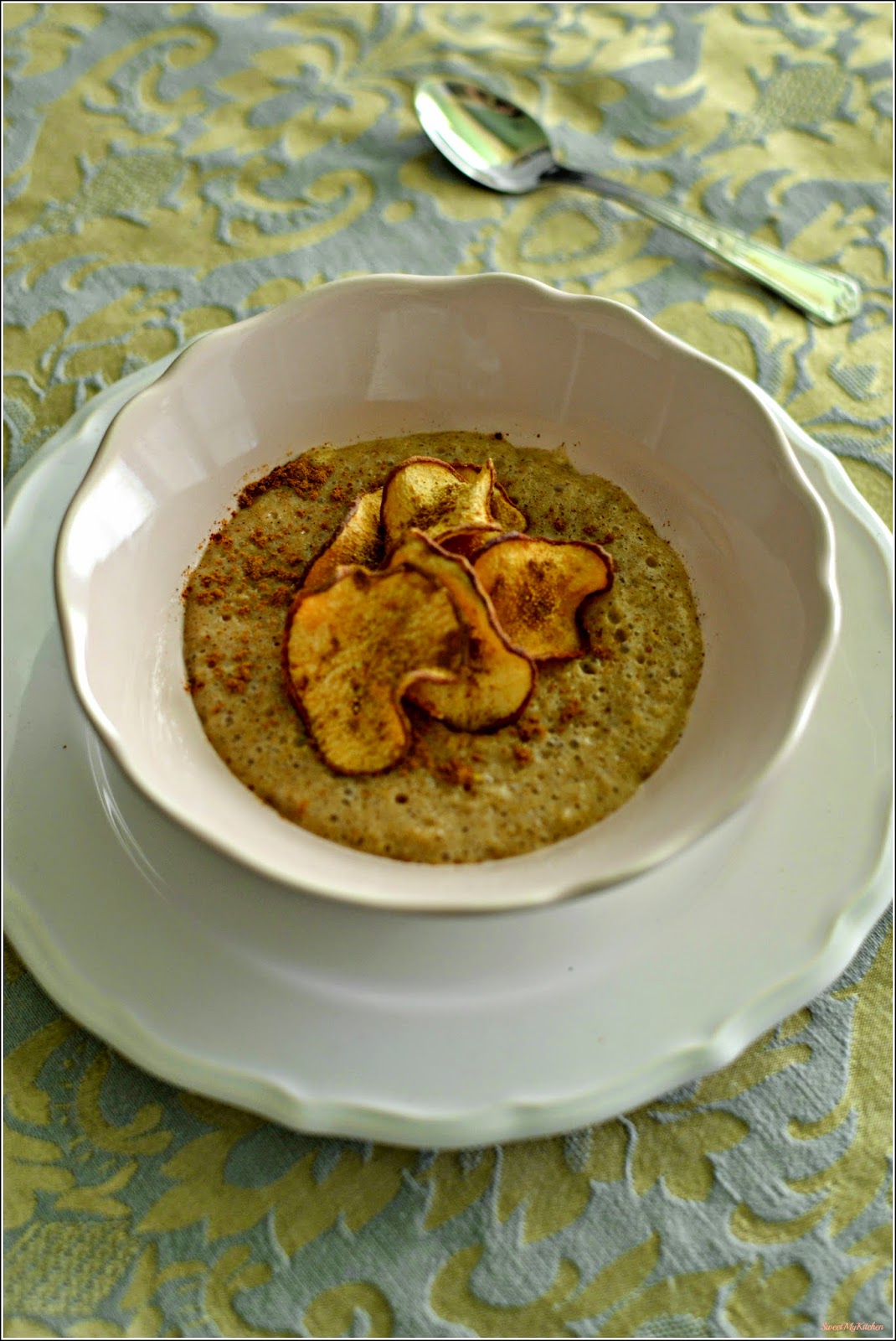 Sweet my Kitchen: Papas de aveia e pêra com canela