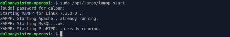 Resolve /opt/lampp/bin/mysql.server: 260: kill: No such process – TEGALSEC