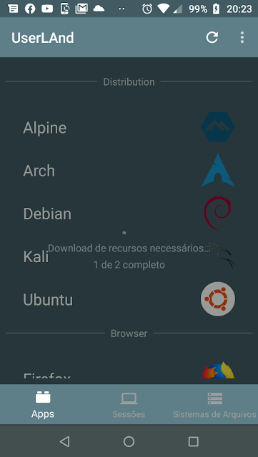 Distro linux no celular