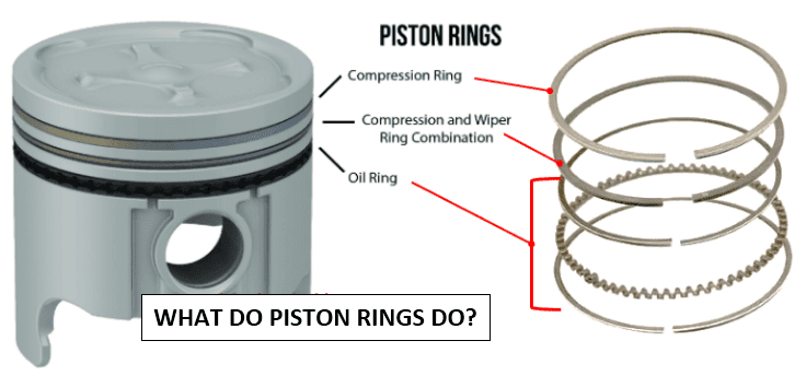 What do piston rings do?