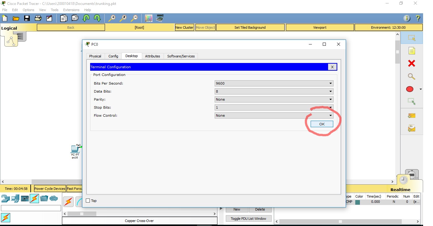 Agil B: CARA TRUNKING SEGMEN VLAN DI CISCO PACKET TRACER
