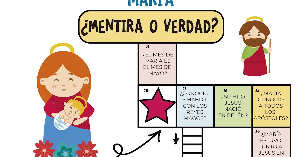 Si quieres aprender, ENSEÑA.: Juego de María ¿mentira o verdad?